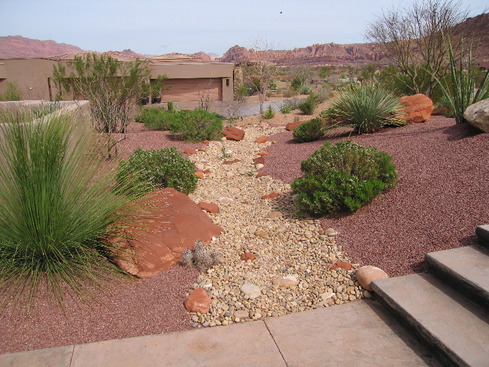 Desert Riverbed Photo Gallery | Eagle Creek Landscapes